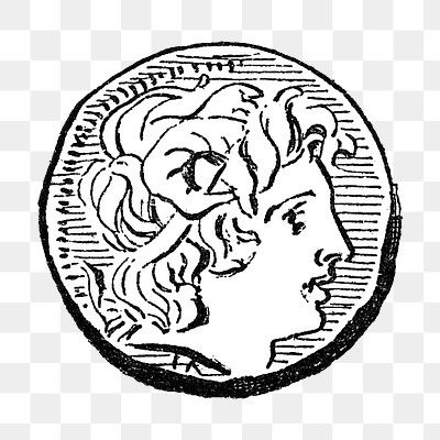 PNG Greek Roman coins, vintage | Premium PNG - rawpixel