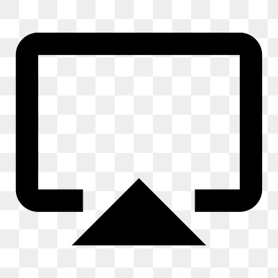 PNG Airplay icon, audio & | Premium Icons - rawpixel