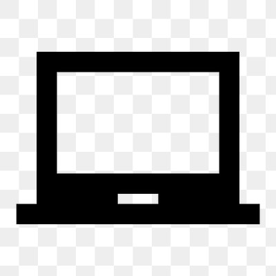 Laptop Chromebook PNG icon, outlined | Premium Icons - rawpixel