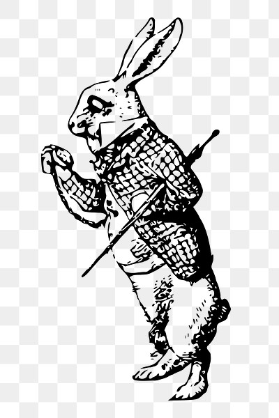 PNG rabbit, animal character clipart | Free PNG - rawpixel