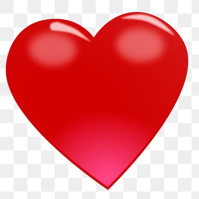 Red heart png sticker, transparent | Free PNG - rawpixel