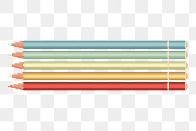 Colored pencils png sticker, transparent | Free PNG - rawpixel