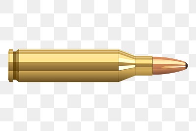 Golden bullet png sticker, weapon | Free PNG - rawpixel