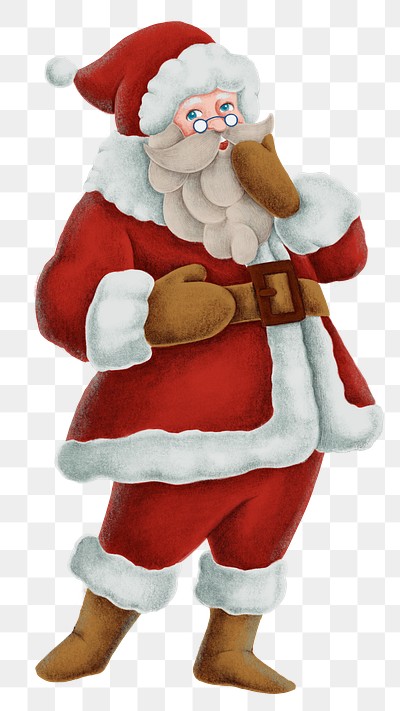 Santa Claus Christmas png sticker | Premium PNG Sticker - rawpixel
