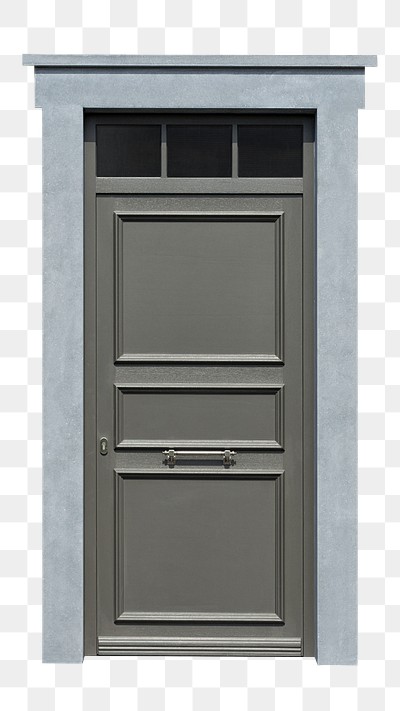 Modern door png clipart, house | Free PNG - rawpixel