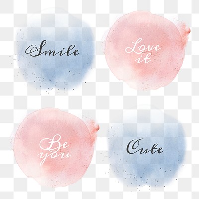 Pastel word sticker png badge | Premium PNG - rawpixel