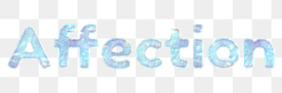 Shiny affection word png sticker | Free PNG Sticker - rawpixel