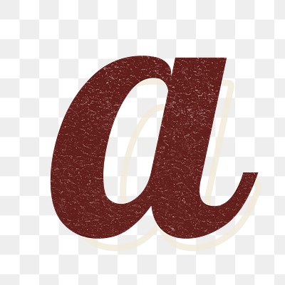 Alphabet letter vintage handwriting cursive | Premium PNG Sticker ...