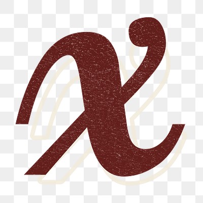 Letter X font printable z | Premium PSD - rawpixel