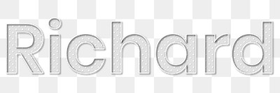 Png male name Richard typography | Premium PNG Sticker - rawpixel