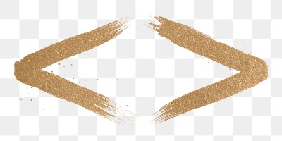 Gold angled bracket symbol png | Premium PNG Sticker - rawpixel