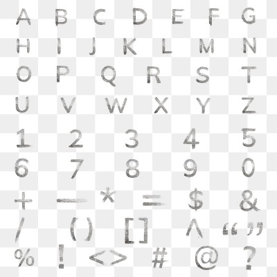 Silver glitter 5 number png | Premium PNG Sticker - rawpixel