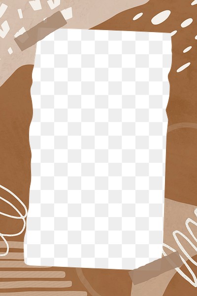 Png frame brown paper collage | Free PNG - rawpixel