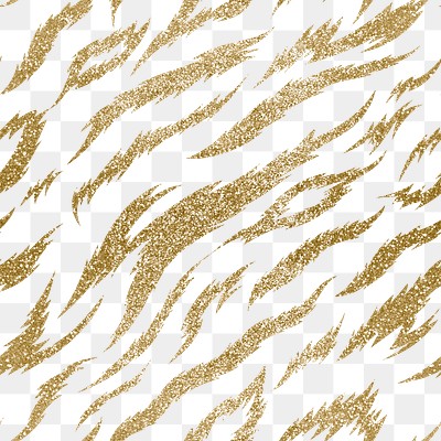 Tiger gold seamless pattern, abstract | Premium PSD - rawpixel