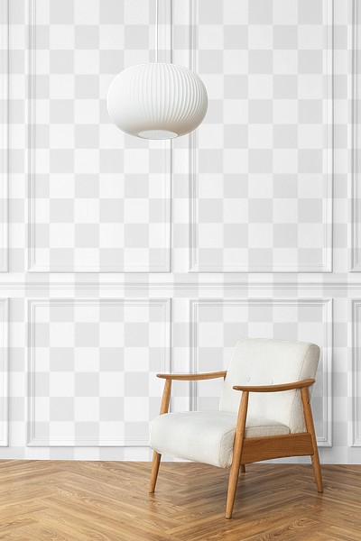 Wall mockup png Scandinavian design | Premium PNG - rawpixel