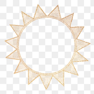 Gold sun ray line artdesign | Premium PNG Sticker - rawpixel