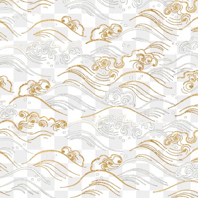 Wave pattern transparent background image, | Premium PNG - rawpixel