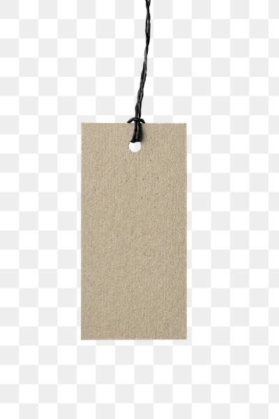 Paper tag mockup | Premium PNG Sticker - rawpixel