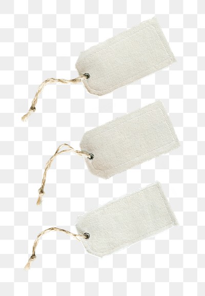 Natural cotton cloth label mockup | Premium PNG Sticker - rawpixel