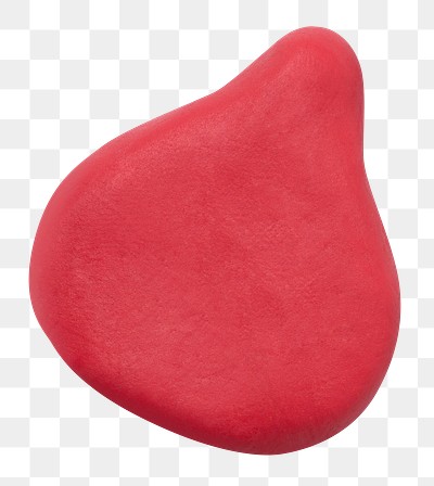 Png abstract shape clay craft | Premium PNG Sticker - rawpixel