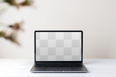 Transparent laptop screen png mockup, | Premium PNG - rawpixel