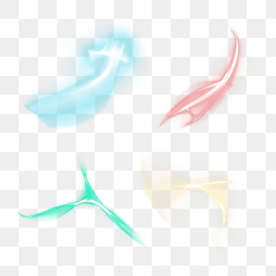 Colorful long exposure light effect | Premium PNG - rawpixel