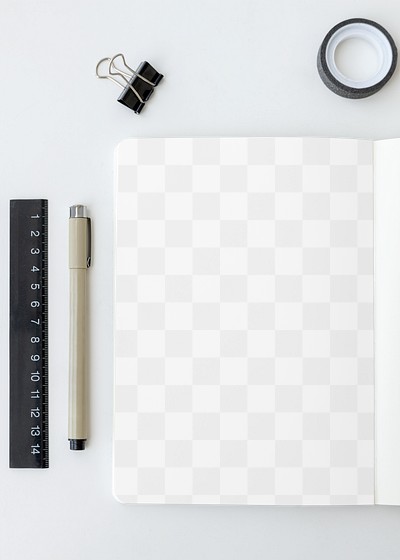 Blank plain notebook page stationary | Premium PSD Mockup - rawpixel
