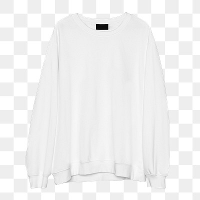 Png white jumper mockup unisex | Free PNG Sticker - rawpixel