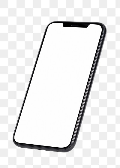 Mobile phone screen png mockup | Premium PNG Sticker - rawpixel