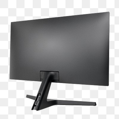 Computer back view png mockup | Premium PNG Sticker - rawpixel