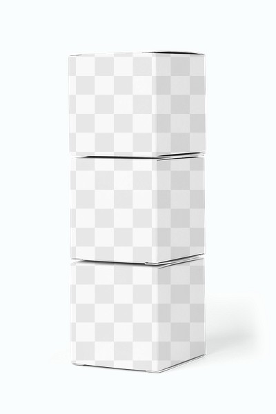 Transparent box mockup png product | Premium PNG - rawpixel