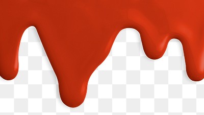Red dripping paint border png | Premium PNG Sticker - rawpixel