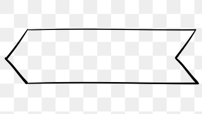 Png decorative tape, arrow sticky | Premium PNG Sticker - rawpixel