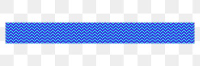 Blue zig-zag png border element, | Premium PNG Sticker - rawpixel