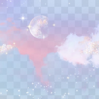 Surreal moon background png, aesthetic | Premium PNG - rawpixel