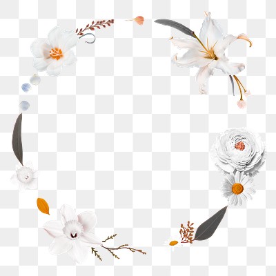 Aesthetic floral frame, botanical psd | Premium PSD - rawpixel