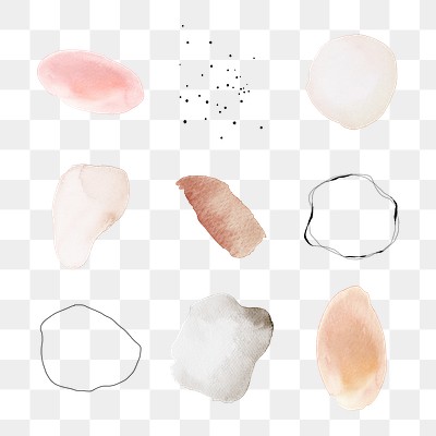 Colorful abstract watercolor circles design | Premium PNG - rawpixel
