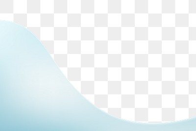 Blue curved border design element | Premium PNG - rawpixel