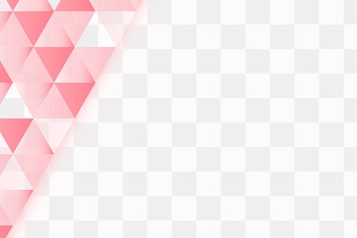 Pink geometric patterned design element | Premium PNG - rawpixel