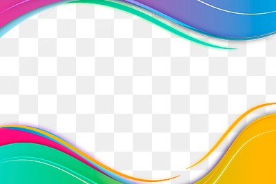 Colorful gradient template design element | Premium PNG - rawpixel