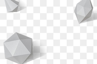 Gray geometric template design element | Premium PNG - rawpixel