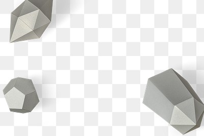 Gray geometric patterned template | Premium PNG - rawpixel