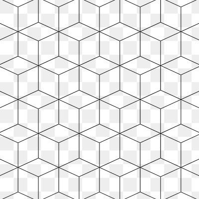 Cubic patterned background design element | Premium PNG - rawpixel