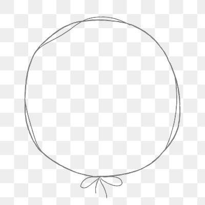 Round doodle sticker design element | Free PNG - rawpixel