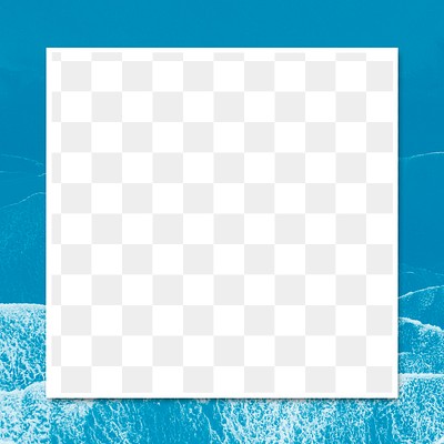 Png Blue texture square frame | Premium PNG - rawpixel