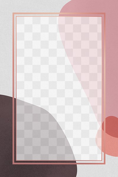 Pink rectangular psd frame abstract | Premium PSD - rawpixel