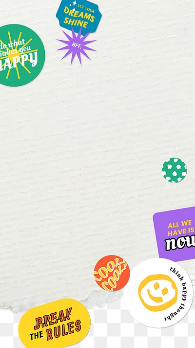 Png word sticker corner border | Premium PNG - rawpixel