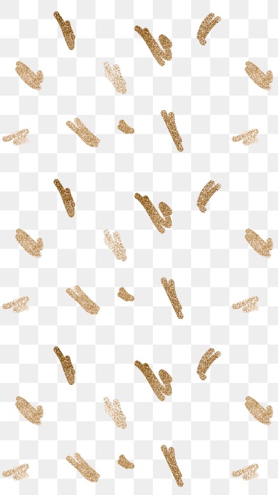 Shimmering gold scribble marks design | Premium PNG - rawpixel