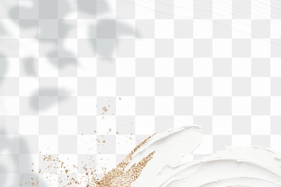 White paint border png leaf | Premium PNG - rawpixel