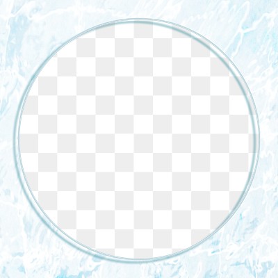 Round abstract water frame design | Free PNG - rawpixel